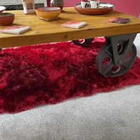 Carter Berry Wool Rug - Etsy UK