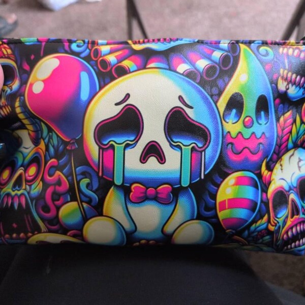 Weirdcore Pillow With Creepy Cute Skeleton Kitty Cat Kawaii Pastel Goth ...