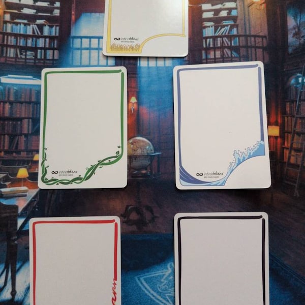 Dry Erase Cards/tokens 10-pack double-sided, Erasable, Reusable Tokens ...