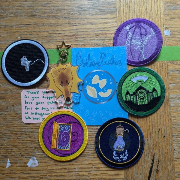The Magnus Archives Fears Patch | TMA Entity Embroidered Patch| the ...