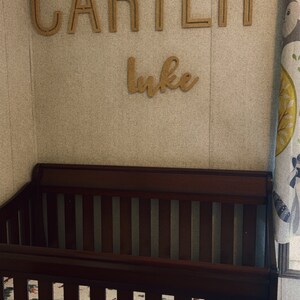 Stacked Custom Name Sign Wood Name Sign Nursery Sign - Etsy