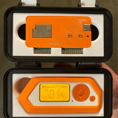 Stealth Flipper Zero Case Strong Pelican Style Box With Fitted Adapters ...