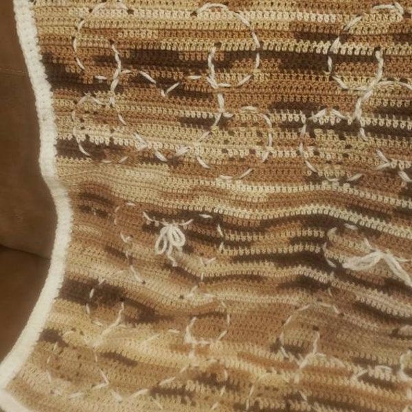 Arthur Blanket | Filet Crochet Blanket Pattern | Baby Blanket Crochet ...