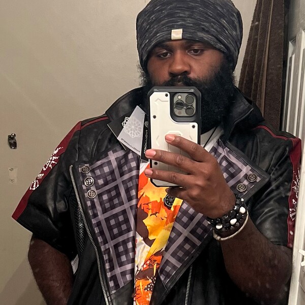 Men's Yozora Inspired Black Leather Cosplay Costume Jacket Kingdom ...