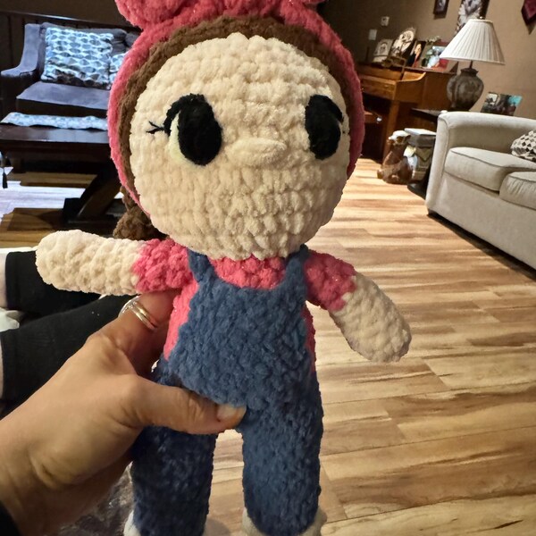 Crochet Ms. Rachel Pattern, Ms. Rachel Doll Pattern, Ms. Rachel Crochet ...