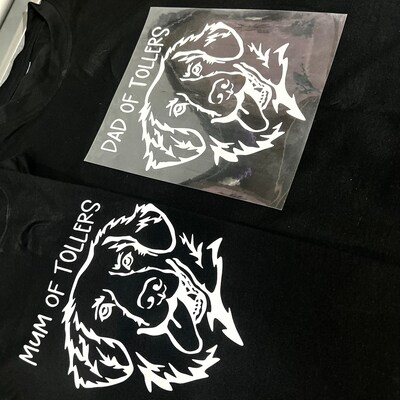 Toller Dog Svg Clipart Portrait Head Nova Scotia Duck Tolling Retriever ...