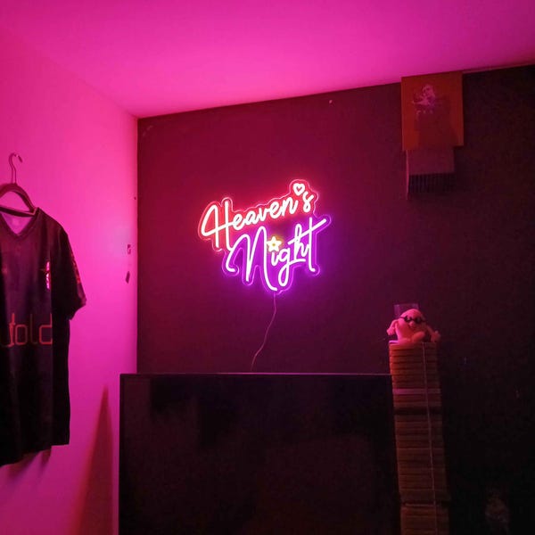 Motorcyclist Neon Sign, Cool Man Sign, Motorcycle Helmet Light Sign ...