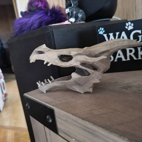 Skyrim Dragon Skull - Etsy
