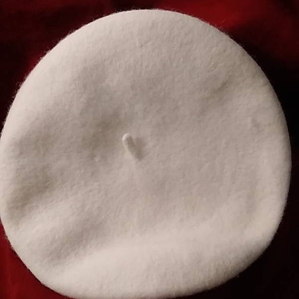 Soft Yellow Floral Beret, French Floral Beret, Silk Ribbon Flowers ...