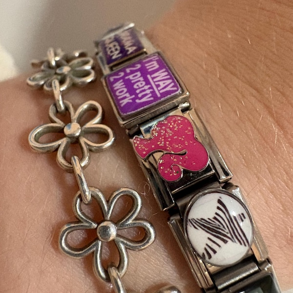 Custom Italian Charm Bracelet – Personalized Stainless Steel Jewelry ...