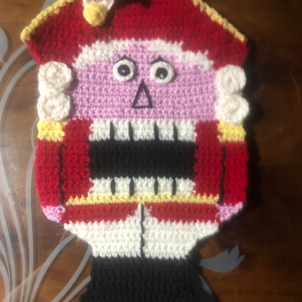 108 Easy Crochet Pattern - Nutcracker Decor, Potholder, Place Mat, Hotpad, Coaster, Table ...