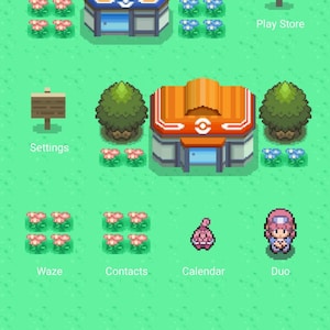 Ios 293 Icons Pokemon Red Blue Version Iphone IOS14 App - Etsy