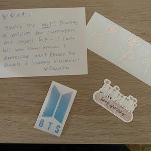 BTS Sticker BTS Group Sticker Faceless Portrait Sticker | Etsy