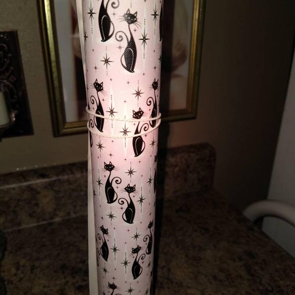 Rocket Shaped Atomic Trash Can 1:6 Scale Dollhouse Miniature Mid ...