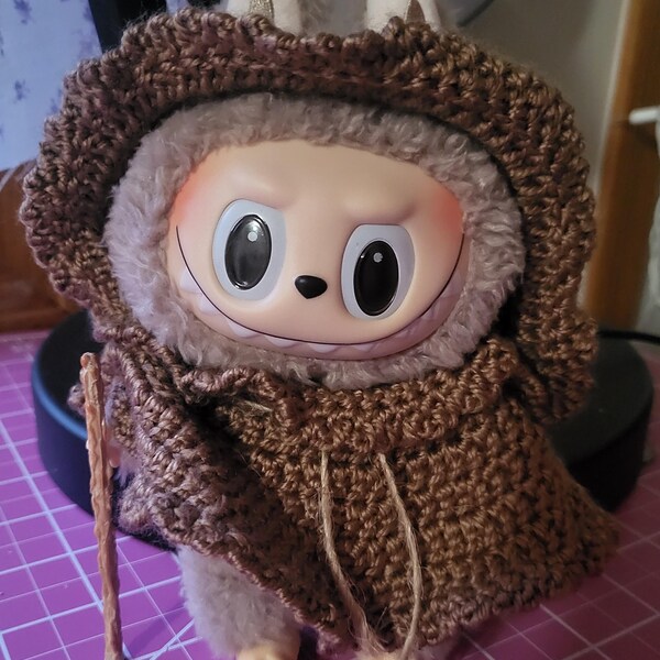 3 IN 1 Hawaiian Bikini Labubu Outfit Crochet Pattern Festive Cosplay ...