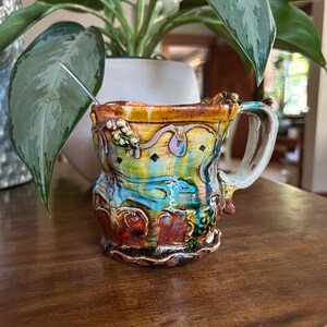 Ceramic Handmade House Number '5' Coral Reef - Etsy