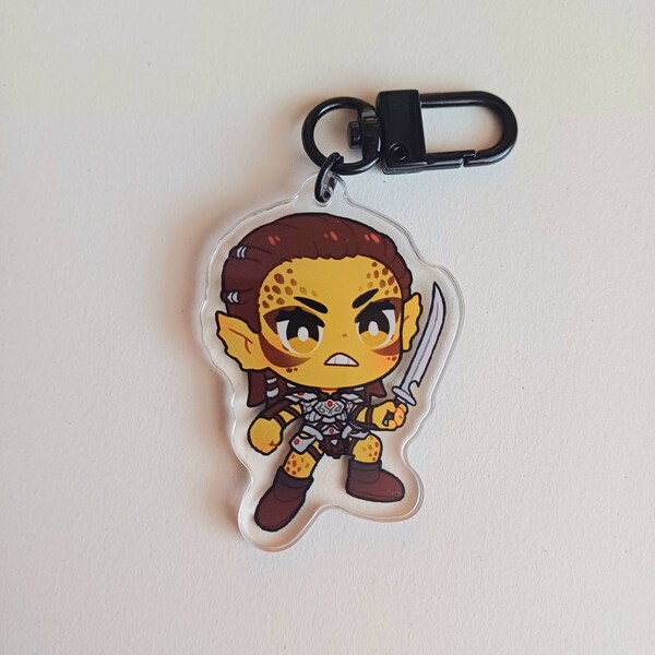 Baldur's Gate 3, Keychain, Badges and Sticker Pack. Shadowheart ...