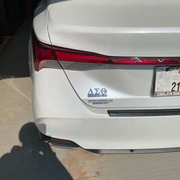Delta Sigma Theta Sorority, Inc. Car Decal - Etsy