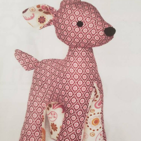 Cute Deer Sewing Pattern, Plush Toy Pattern PDF - Etsy