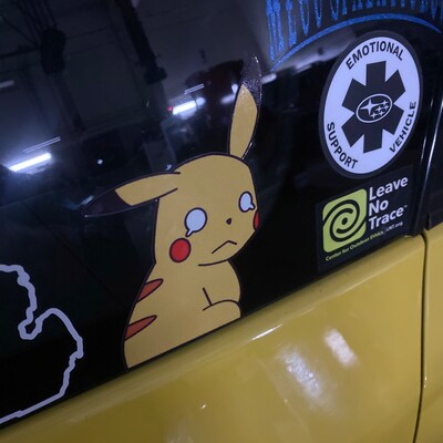 Pikachu Charizard Vinyl Sticker : - Etsy