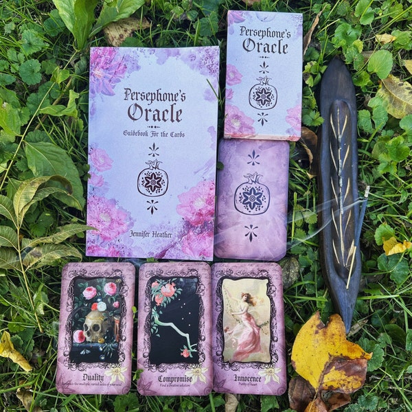 Persephone Oracle Deck Tarot Cards - Goddess Oracle - Witchy Gift ...