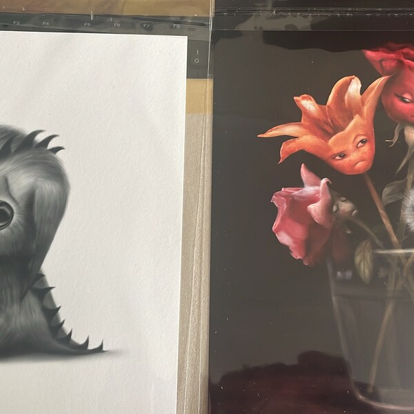 Spooky Bog Creature | Creepy Cute Dark Art | Fantasy Illustration ...