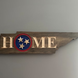 Nashville Skyline Wall Art Wooden Sign Wall Decor, Wooden Sign, TN ...