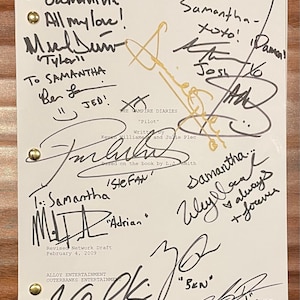 Goodfellas 1990 Movie Script Signed Autographed Martin - Etsy