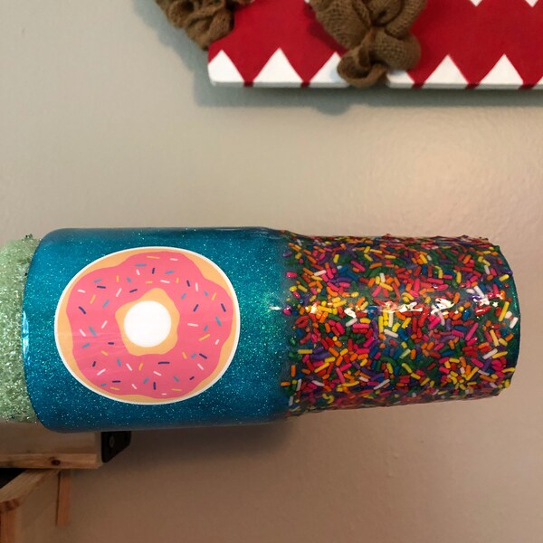 Donut Decal - Donut Vinyl Sticker - Doughnut Sticker - Car Window Decal ...