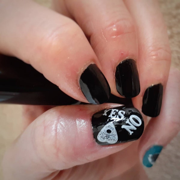 Total Eclipse One Coat Black Nail Polish by Kbshimmer - Etsy