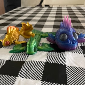 Flexi Fish Fidget made to Order Articulated Fish Sensory Toy Decoration ...