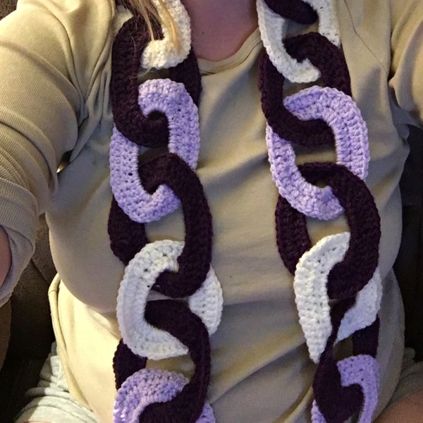 Crochet Pattern - Crochet Ring Scarf (pattern No. 034) - INSTANT ...