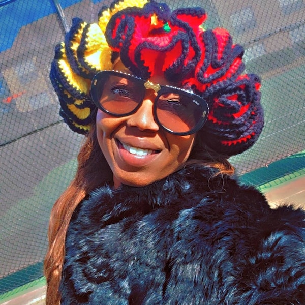 Handcrafted Crochet Ruffle Ruffle Hat- Rastafarian-themed - Etsy