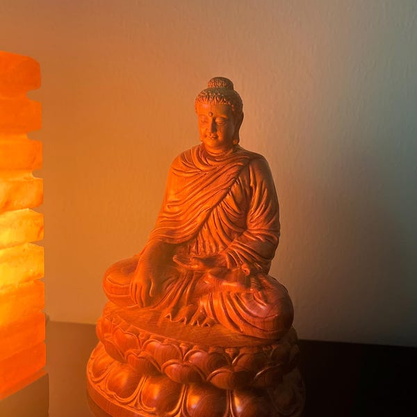 Happy Buddha Laughing Buddha Statue, Maitreya Buddha, Wooden Buddha ...