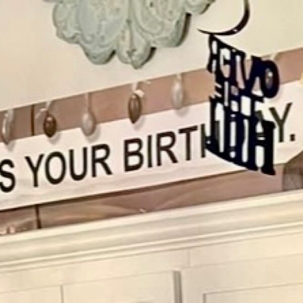 The Office Dwight Schrute "it is Your Birthday" Birthday Banner ...