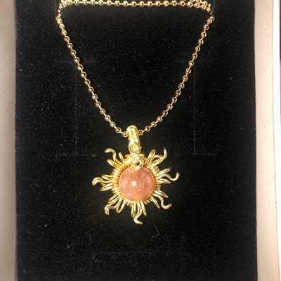 DRAKKAR Longship Dragon Figurehead Viking Ship Necklace Blue Apatite ...