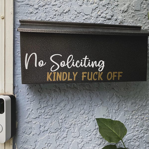 Custom Mailbox Vinyl Decals | Decals for Mailbox | Mailbox Labels ...