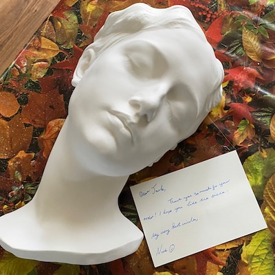 Plaster Cast of Michelangelo's David, Eye Sculpture. Male Sculpture ...