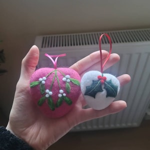 Small Flower Baubles, Tree Decoration, Spring Decoration, Gardeners ...