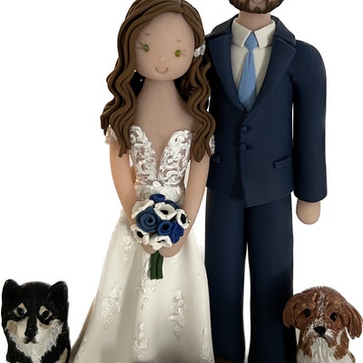 Horror Film Inspired Wedding Cake Topper Customized by - Etsy