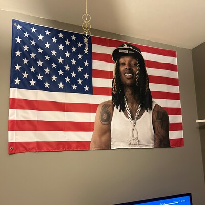 Westside Gunn American Flag Hip Hop Tapestry Decor - Etsy