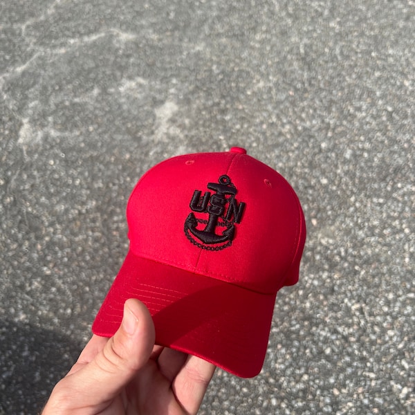 US Navy Chief khaki Color Hat - Etsy