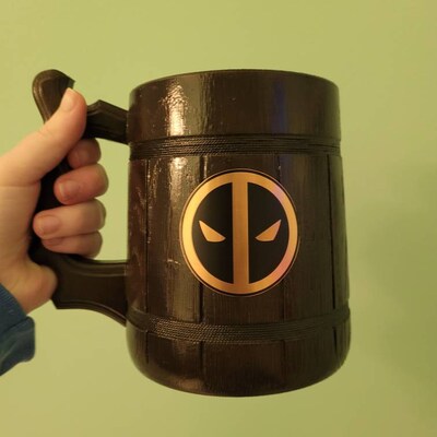 Deadpool Comics Beer Mug Comics Stein Marvel Comics Fan - Etsy