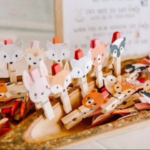 Farm Animal Clothespin Set - Etsy