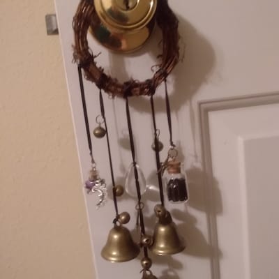 Protection Bells, Witch Bells, Witch Door Bells, Door Chimes, Front ...