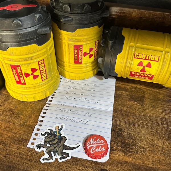 Fallout Cram Tin Unofficial and Custom - Etsy