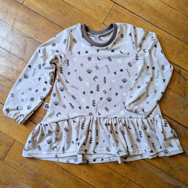 High Low Tunic Sewing Pattern for Children, Newborn to 12 Years, Girl's ...