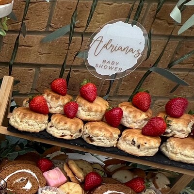 Personalised Wedding Menu & Place Name Custom Acrylic Placeholder Arch ...