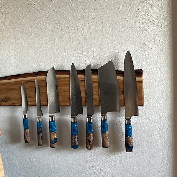67-layer Damascus Steel Kitchen Knife Set - 7-piece Japanese Chef Knife ...