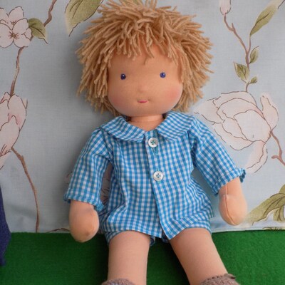 Handmade Waldorf Doll Kit, Waldorf Doll Body, Waldorf Doll, Fabric Doll ...
